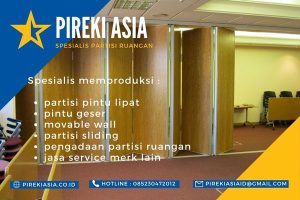 Pintu Partisi Kedap Suara - CV Pireki Asia